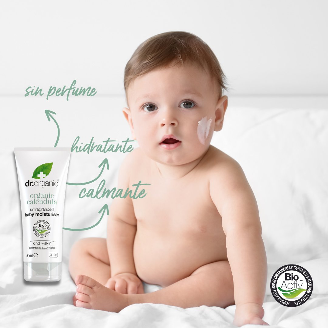 Crema hidratante orgánica de caléndula para bebés - cuidado suave y ...